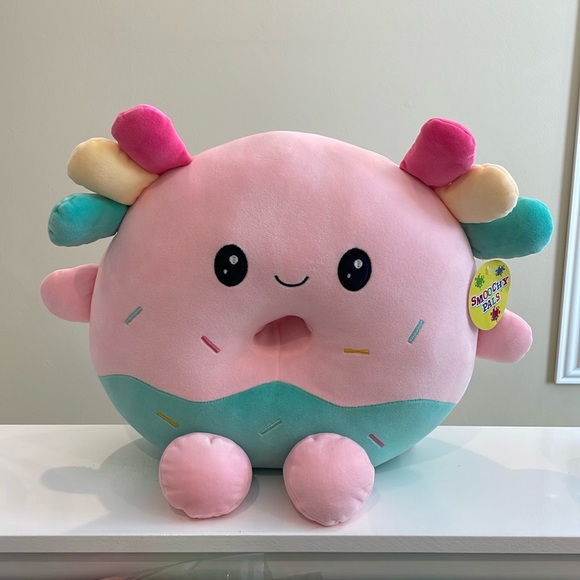Smoochy Pals | Toys | Nwt 4 Smoochy Pals Axolotl Donut With Sprinkles ...